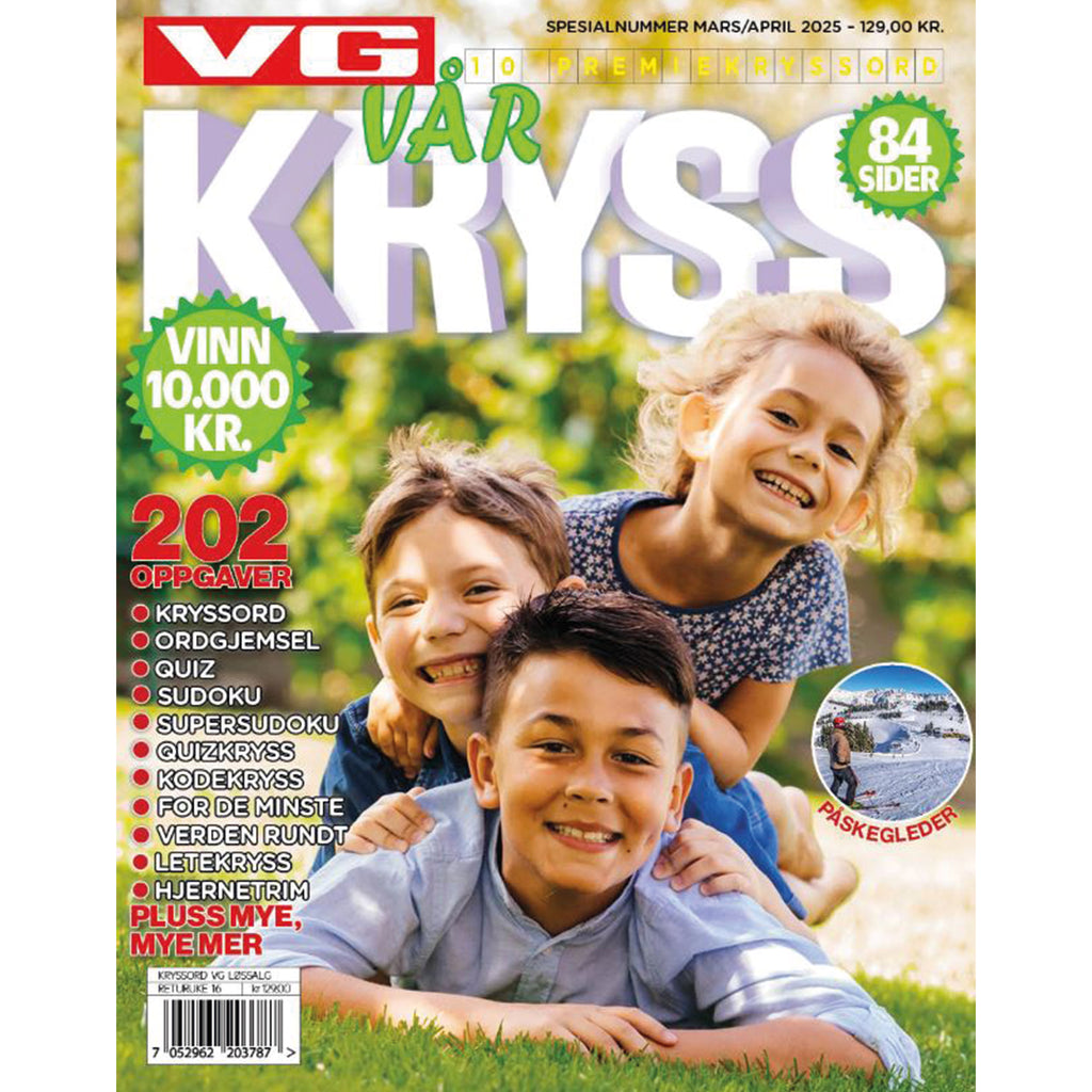 Vårkryss 2025 – VG Nettbutikk