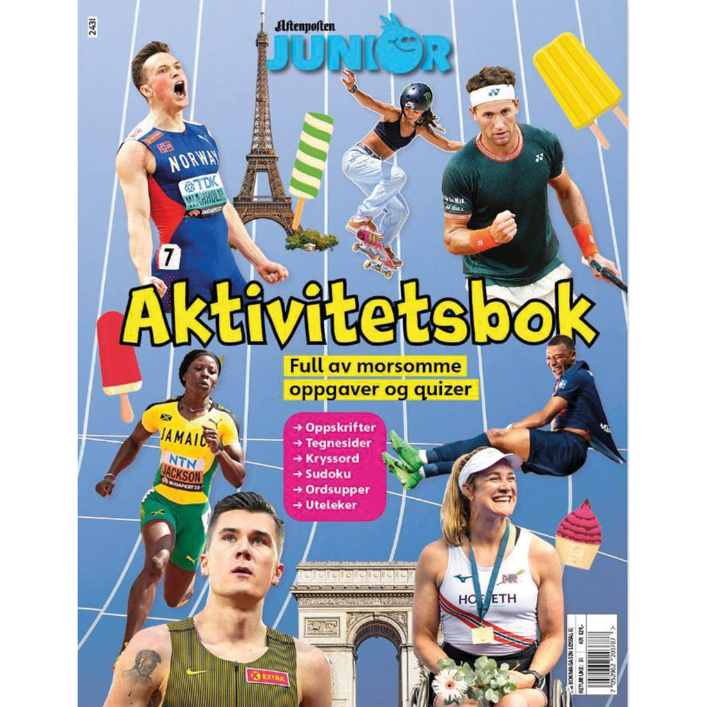 Aftenposten Junior Aktivitetsbok 2024 – VG Nettbutikk